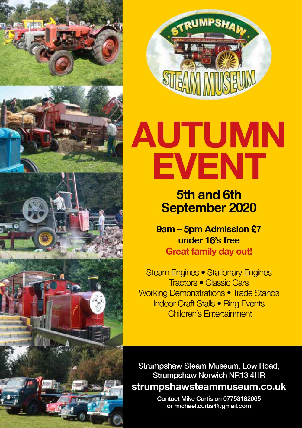 Events at Strumpshaw Hall
